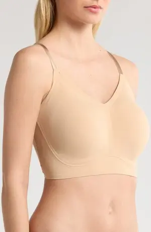 TRUE & CO True Body Lift Full Cup Triangle Bra - Desert
