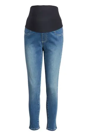 ANGEL MATERNITY High-waist Cropped Jeans