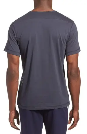 Daniel Buchler Peruvian Pima Cotton V-neck T-shirt - Ink