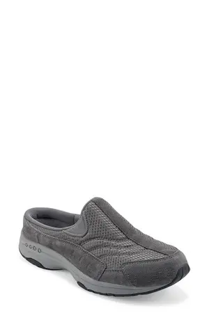 Easy Spirit Traveltime Slip-On Sneaker Medium Gray