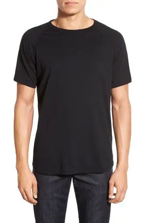 Reigning Champ Lightweight Jersey Raglan T-shirt - Black