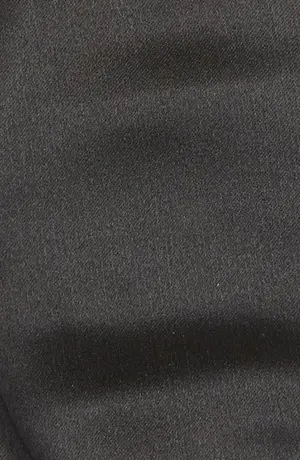 Eton Solid Silk Bow Tie - Black