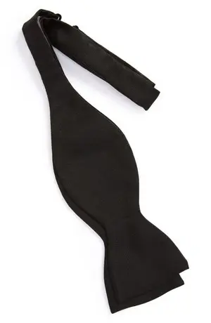 Eton Silk Bow Tie - Black