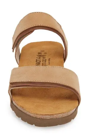 Naot Aisha Wedge Sandal - Nude
