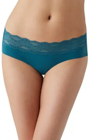 Wacoal B.bare Hipster Panties Blue Coral
