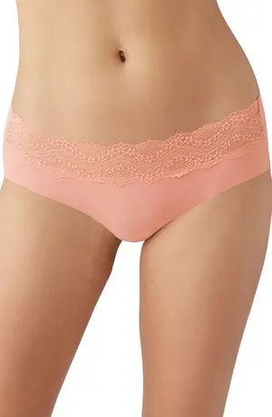 Wacoal B.bare Hipster Panties Peach Amber