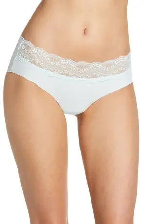 Wacoal B.bare Hipster Panties Saltwater Slide