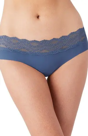 Wacoal B.bare Hipster Panties Vintage Indigo
