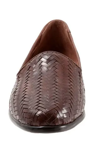 Trotters Liz Iii Flat - Dark Brown