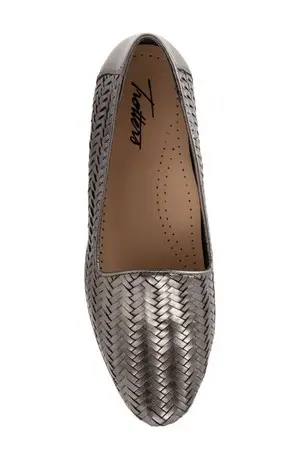 Trotters Liz Iii Flat - Pewter