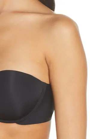 Natori Minimal Contour Underwire Strapless Bra - Black