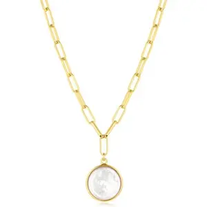 SET & STONES Capri Pendant Necklace - Gold