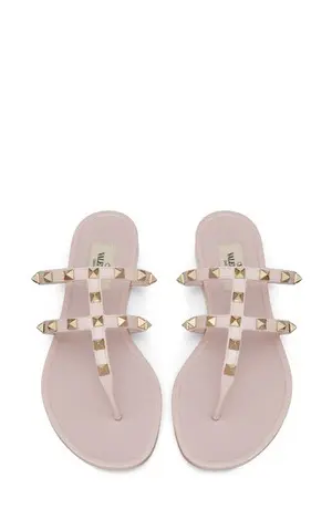 Valentino Garavani Rockstud Jelly Sandal - Poudre