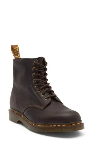 Dr. Martens Dr. Martens 1460 Pascal Boots Dark Brown