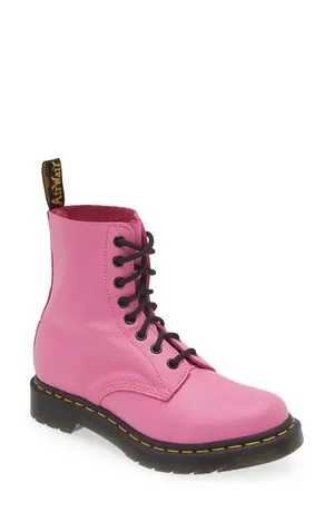 Dr. Martens 1460 Pascal Boots - Thrift Pink Virginia