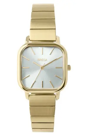 BREDA BREDA Esther Plated Stainless Steel Bracelet Watch Gold/gold/mist