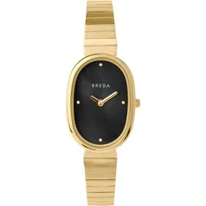 BREDA Jane Bracelet Watch - 18k Goldlated Black