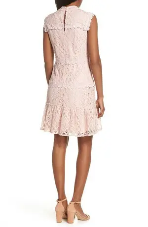 Julia Jordan Floral Lace Sheath Dress