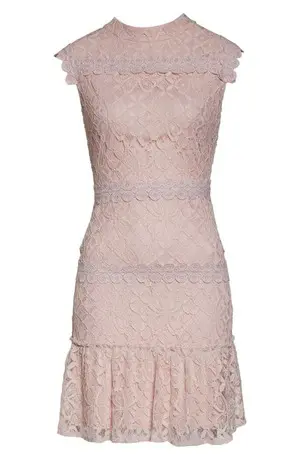 Julia Jordan Floral Lace Sheath Dress