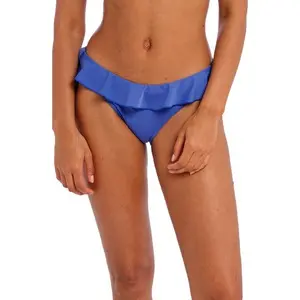Freya Jewel Cove Bikini Bottom - Plain Azure