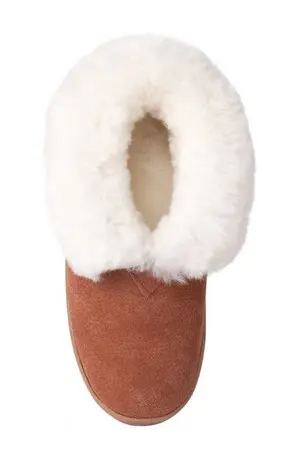 OLD FRIEND Shearling Bootie Slipper
