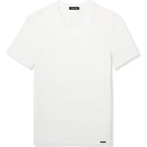 TOM FORD Cotton Jersey V-neck T-shirt