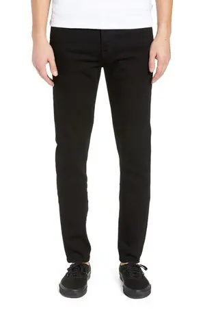FRAME Jagger True Skinny Fit Jeans - Noir