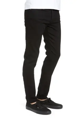FRAME Jagger True Skinny Fit Jeans - Noir