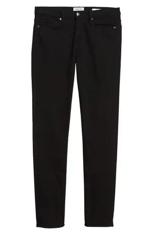 FRAME Jagger True Skinny Fit Jeans - Noir