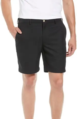 Peter Millar Salem High Drape Performance Shorts Black