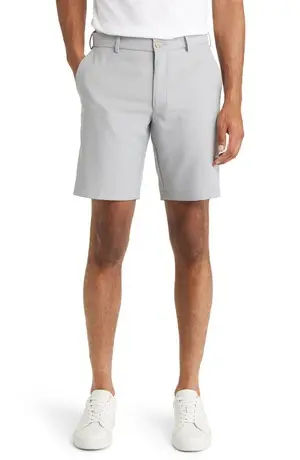 Peter Millar Salem High Drape Performance Shorts Gale Grey