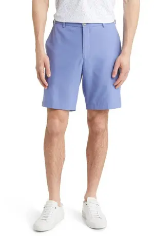 Peter Millar Salem High Drape Performance Shorts Port Blue