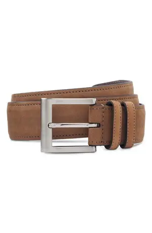 Allen Edmonds Wide Leather Belt - Tan