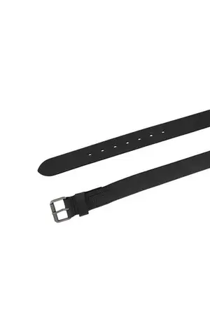 ALLSAINTS Leather Belt - Black