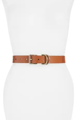 ALLSAINTS AllSaints Leather Belt Camel