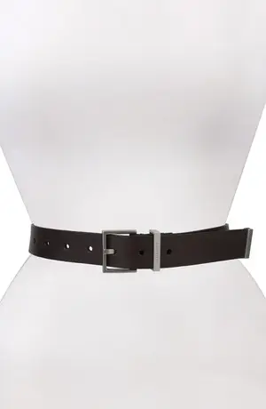 ALLSAINTS AllSaints Leather Belt Mist