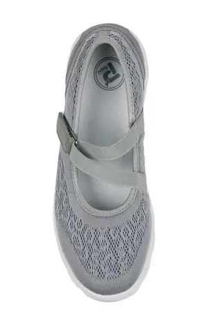 PROPET Travelactiv Mary Jane Sneaker - Silver Fabric
