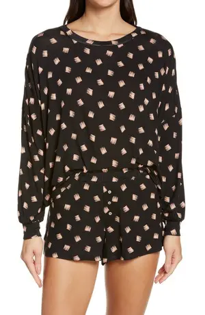 Honeydew Intimates Intimates All American Long Sleeve Shortie Pajamas