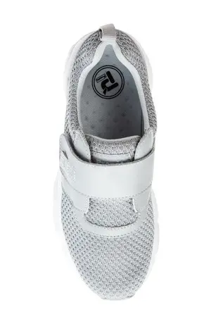 PROPET Stability X Strap Sneaker - Light Grey Fabric