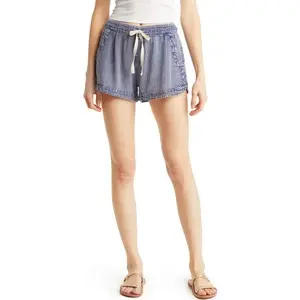 Rip Curl Rip Curl Crinkled Cotton Surf Shorts Blue/blue