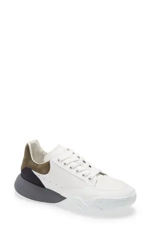 Alexander McQueen Platform Sneakers Optic White/ Blue/ Ivory