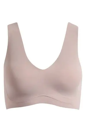 TRUE & CO Body Lift V-neck Bralette - Mink