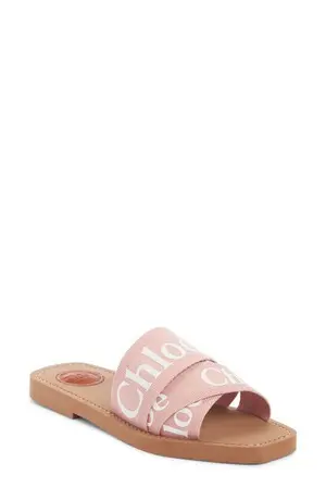 Chloé Logo Slide Sandal