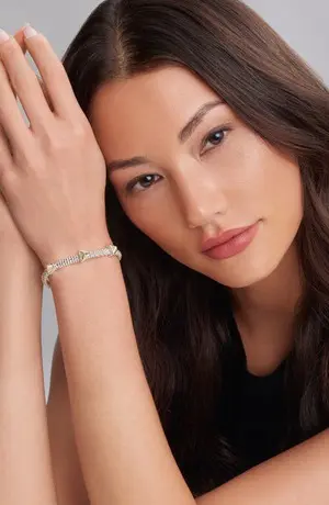 Lagos Ksl Three Pyramid Station Rope Bracelet