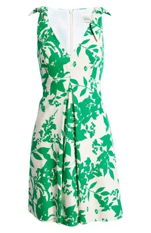 linen sleeveless button down dress Posh Button Linen Dress