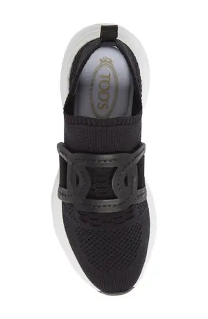 TOD'S Kate Chain Detail Sneakers - Black