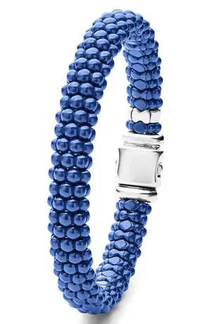 Lagos Caviar Ceramic Bracelet - Ultramarine