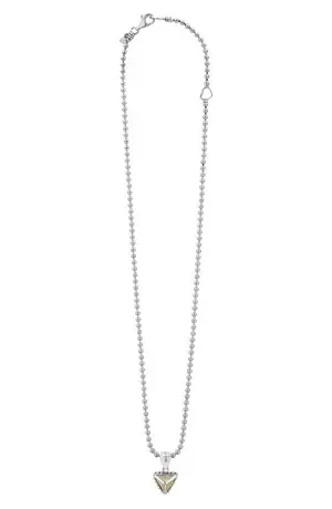 Lagos Pyramid Pendant Necklace