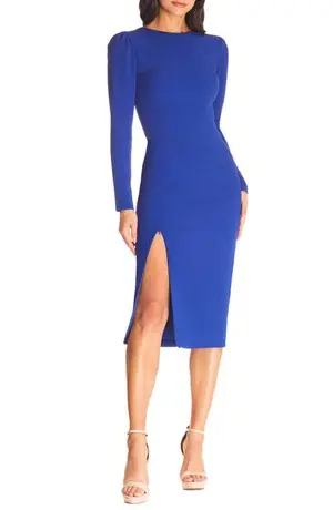 Dress The Population Slit Day Dresses