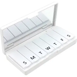 PORT AND POLISH Pill Box - Crisp White